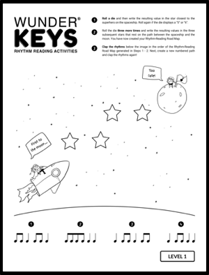 Rocket Rhythms - Level 1B - Unit 5 - WunderKeys