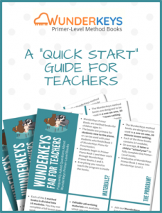 Primer Level "Quick Start Guide" For Teachers - WunderKeys