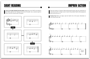 Older Beginner Piano Lesson Assignment Sheets And Certificates