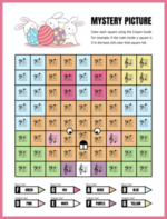 Easter Color-It Note Reading - WunderKeys