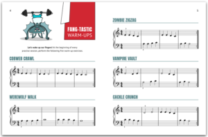 A Halloween Note Printing Piano Game For Your Holiday File