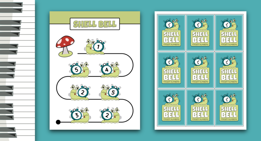 A Finger Number Board Game For Primer Piano Students