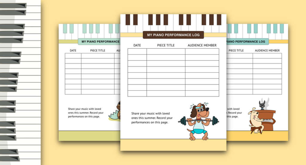 Use These 4 Summer Performance Trackers To Encourage Practice