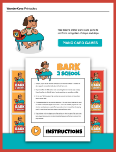 Step vs. Skip Note Reading Game - WunderKeys