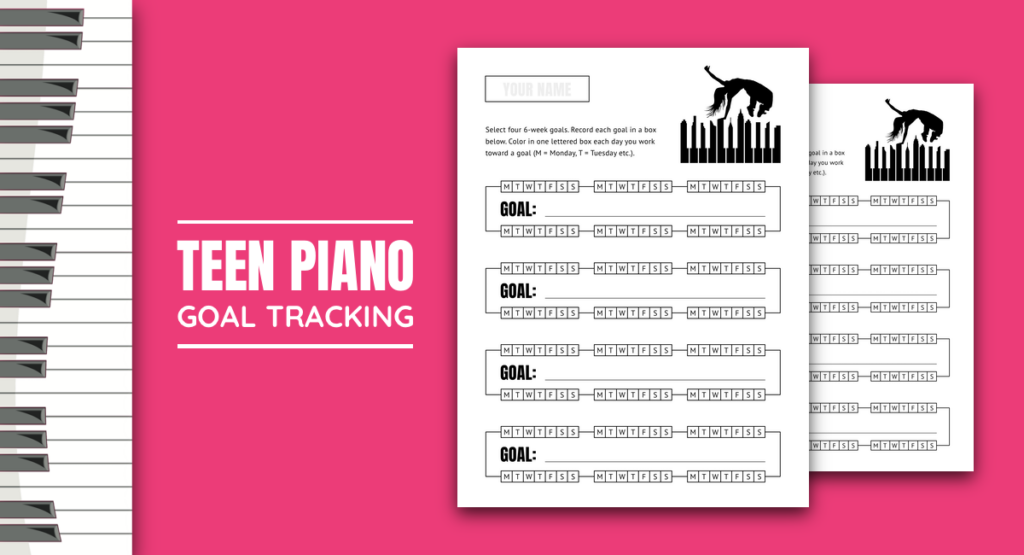 A Six Week Goal Sheet For Summer Piano Practice