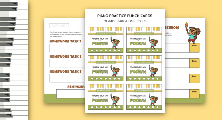 Piano Practice Struggles? Try These Olympic Take-Home Tools